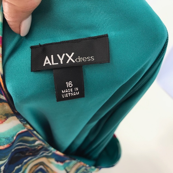 Alyx | Dresses | Alyx Teal Boho Dress | Poshmark